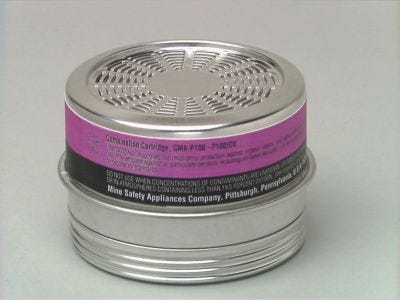 MSA Comfo Respirator Cartridge & P100 Filter - 815180 – Pest Control ...