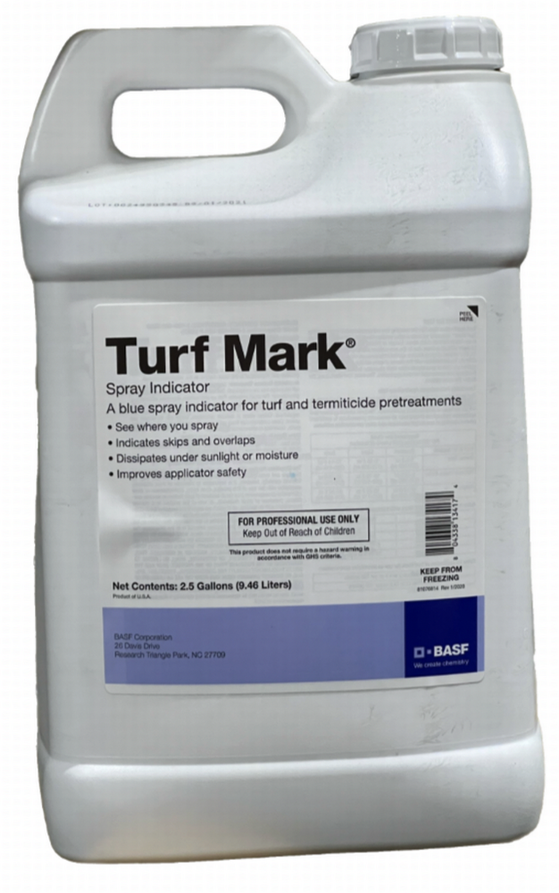 Turf Mark Blue Spray Indicator - Liquid – Pest Control Superstore