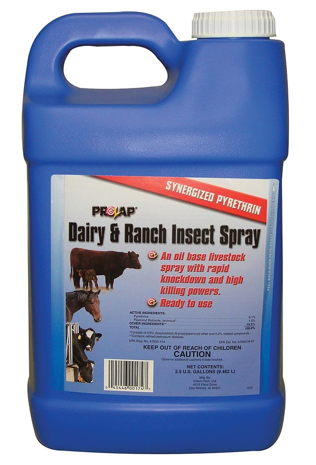 Prozap Dairy Ranch Spray - 2.5 Gallon – Pest Control Superstore