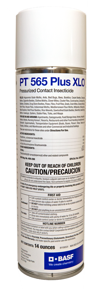 PT 565 Plus XLO Pressurized Contact Insecticide - 14 oz. – Pest Control ...
